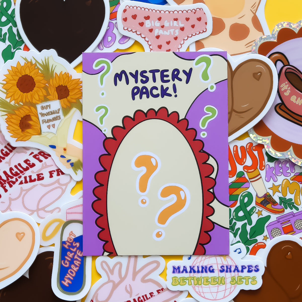 MYSTERY STICKER PACK – Project Me