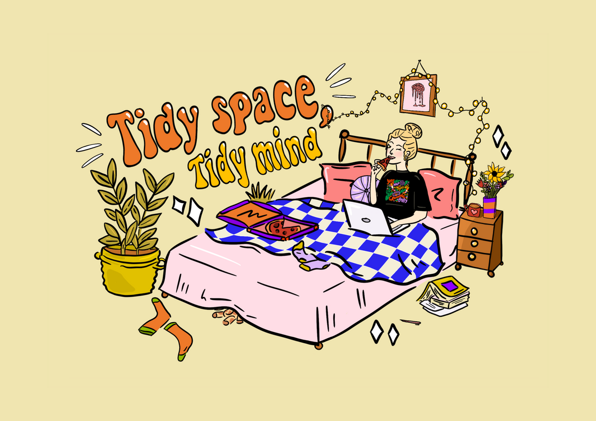 TIDY SPACE, TIDY MIND PRINT – Project Me